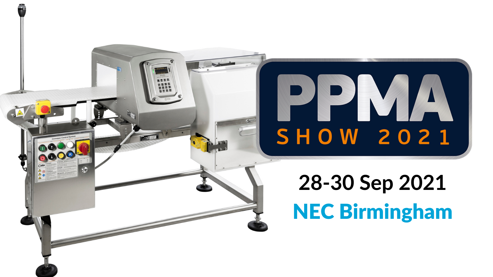 PPMA Show 28 - 30 Sep 2021 - Metal Detection Services Ltd